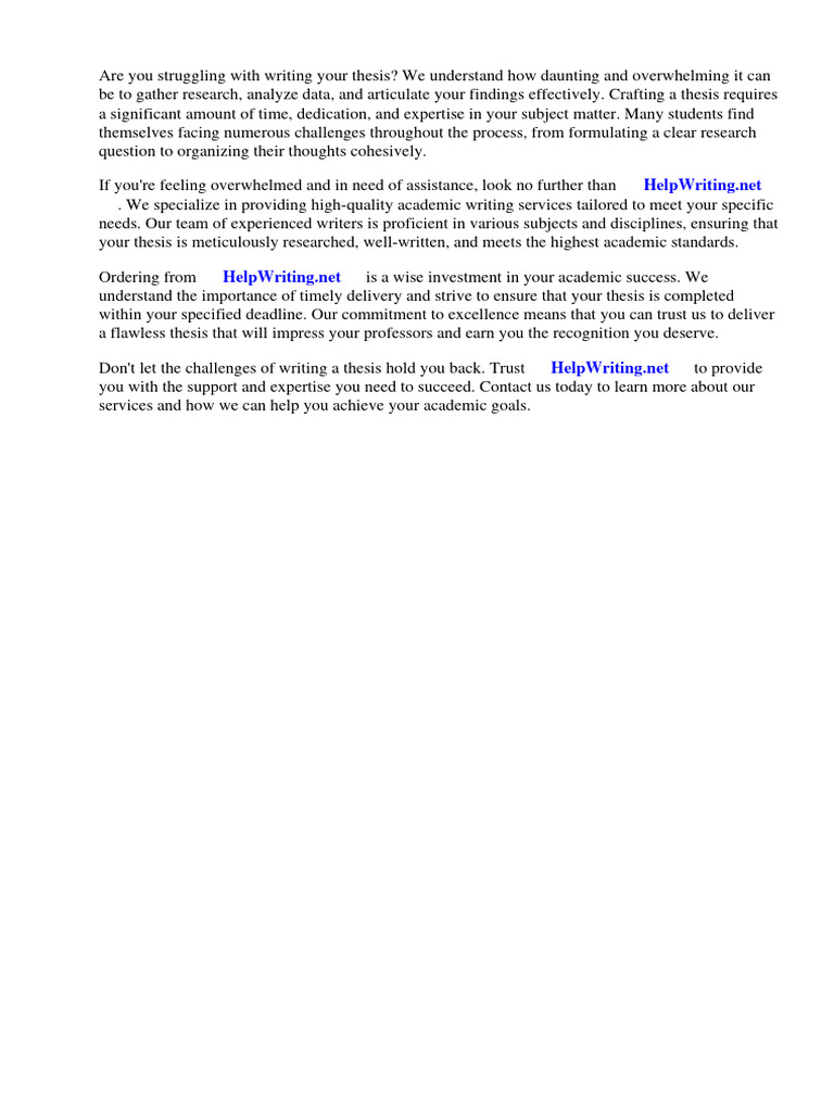 Baby Thesis Sample (Tagalog) | PDF