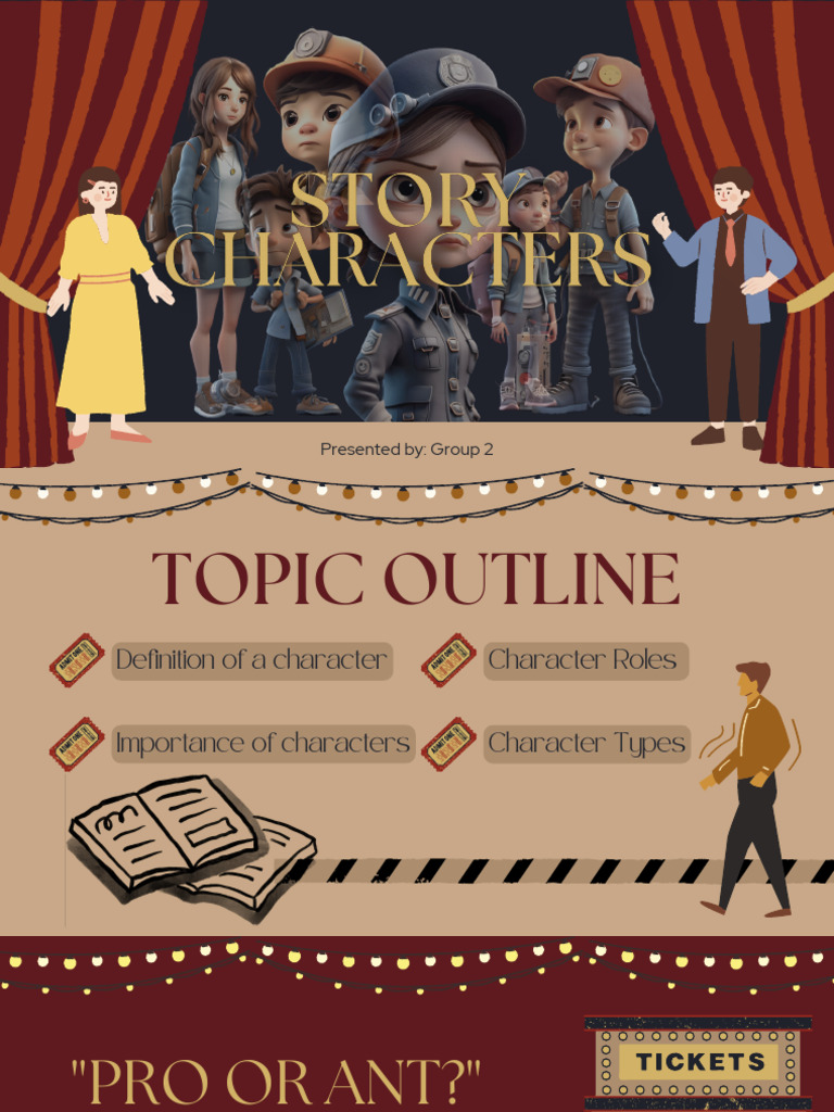 Understanding Character Roles and Types | PDF