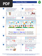 Volume and Capacity Grade 5 Worksheet 1 | PDF