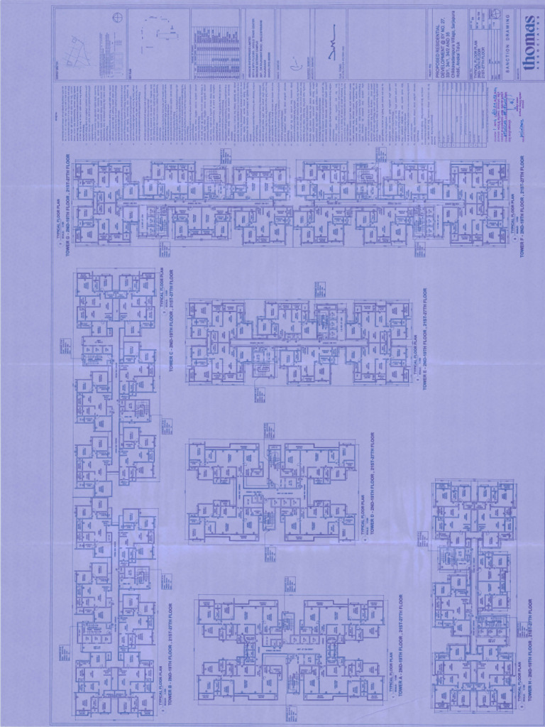 Brigade Sanctuary Typical Floor Plan | PDF