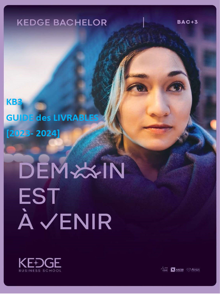 KB3 - Guide Livrables 3A | PDF