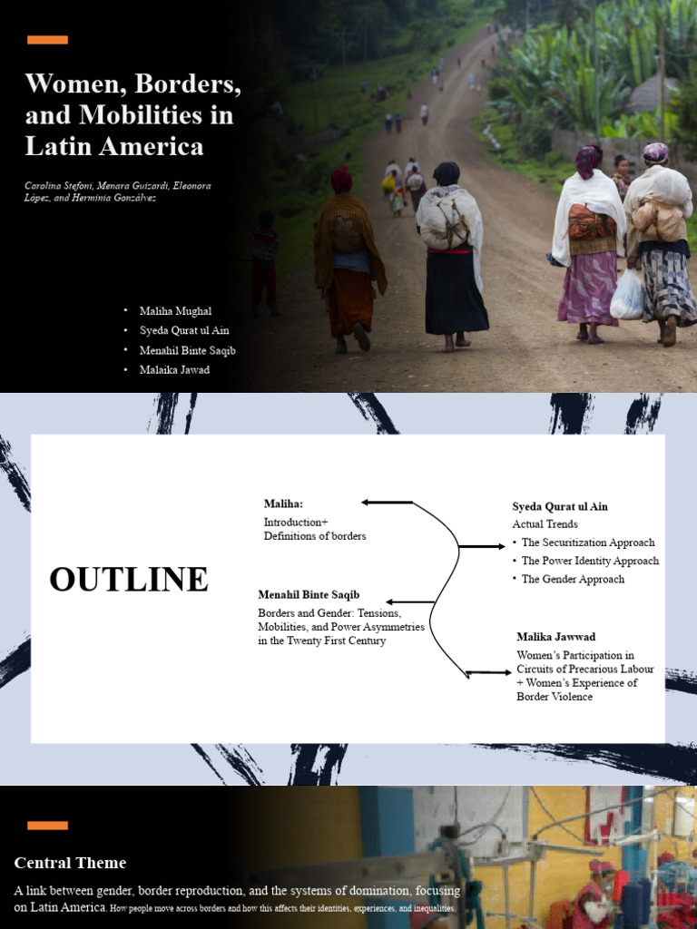 Women, Borders, and Mobilities in Latin | PDF | Social Science