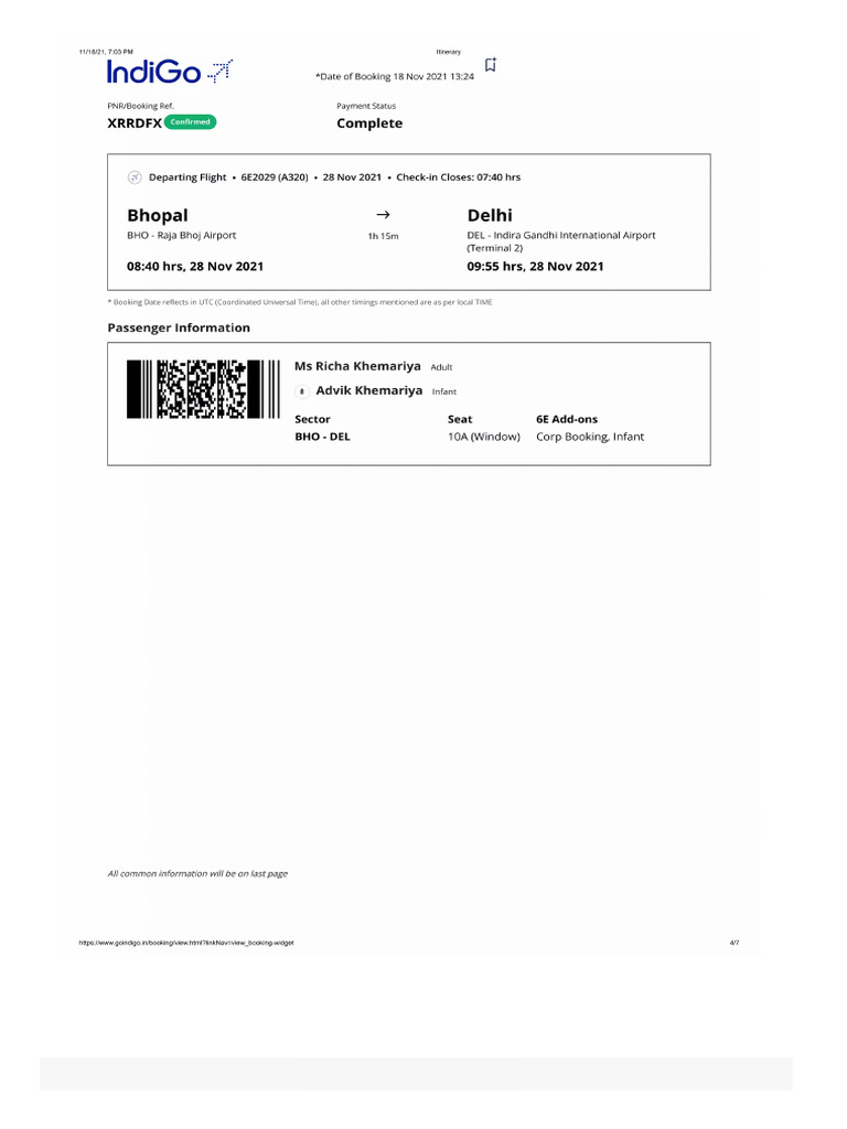Airticket _ PDF | PDF