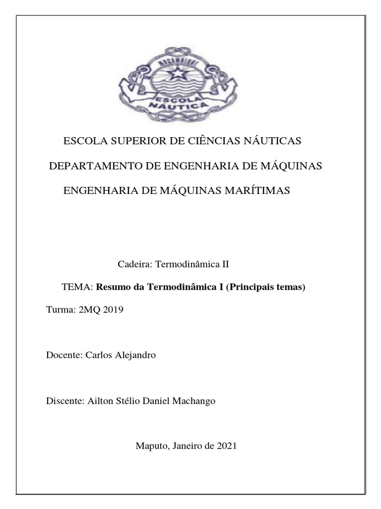 Ailton Machango Resumo Sobre A TDI | PDF