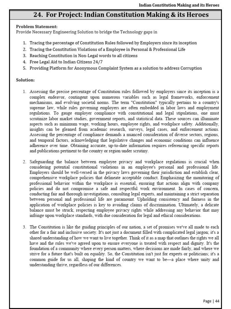 ICH - My Own Solution | PDF