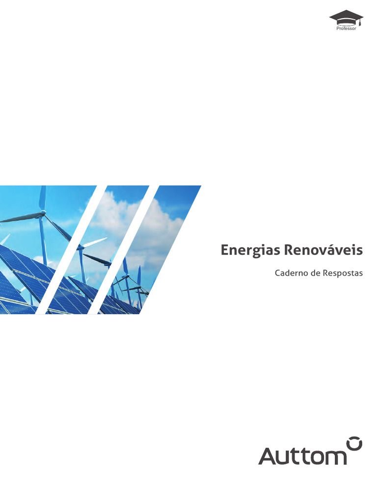 Caderno de Respostas Energias Renováveis | PDF | Aprendizado | Desenvolvimento profissional