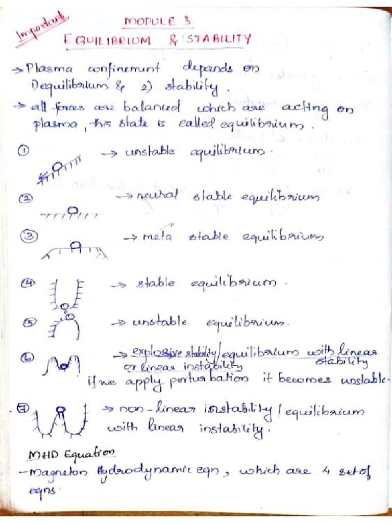Introduction To Plasma Physics FF Chen - Equilibrium and Stability ...