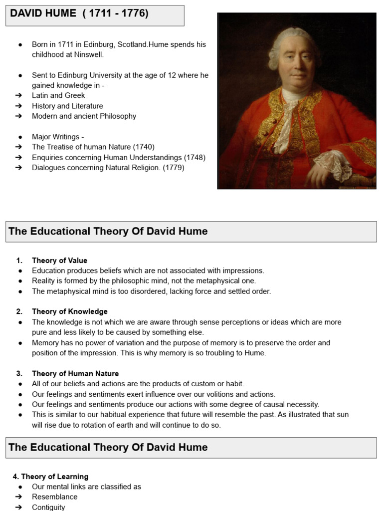 David Hume | PDF