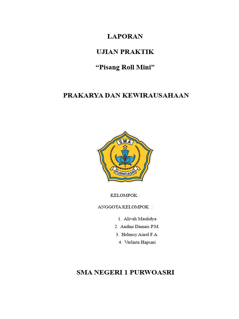 PRAKTIK PKWU - Files - MIPA 4 KELOMPOK 4.UPLOAD LAPORAN.071822 | PDF