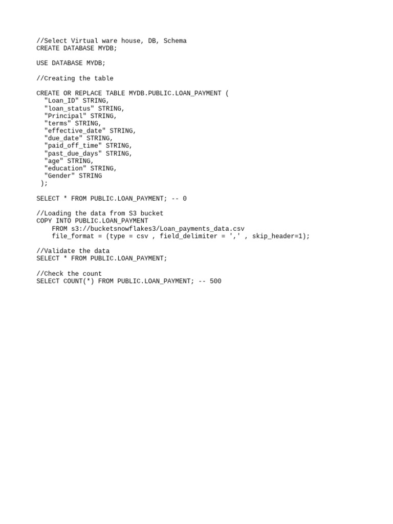 Lab2 Loading Data | PDF Lab2 Loading Data | PDF