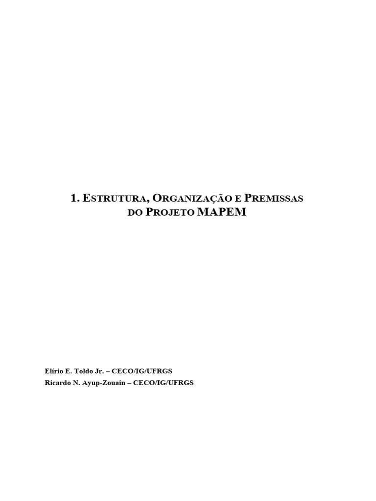 MAPEM - Fluidos Não Aquosos e Cascalhos | PDF | Ciências Sociais