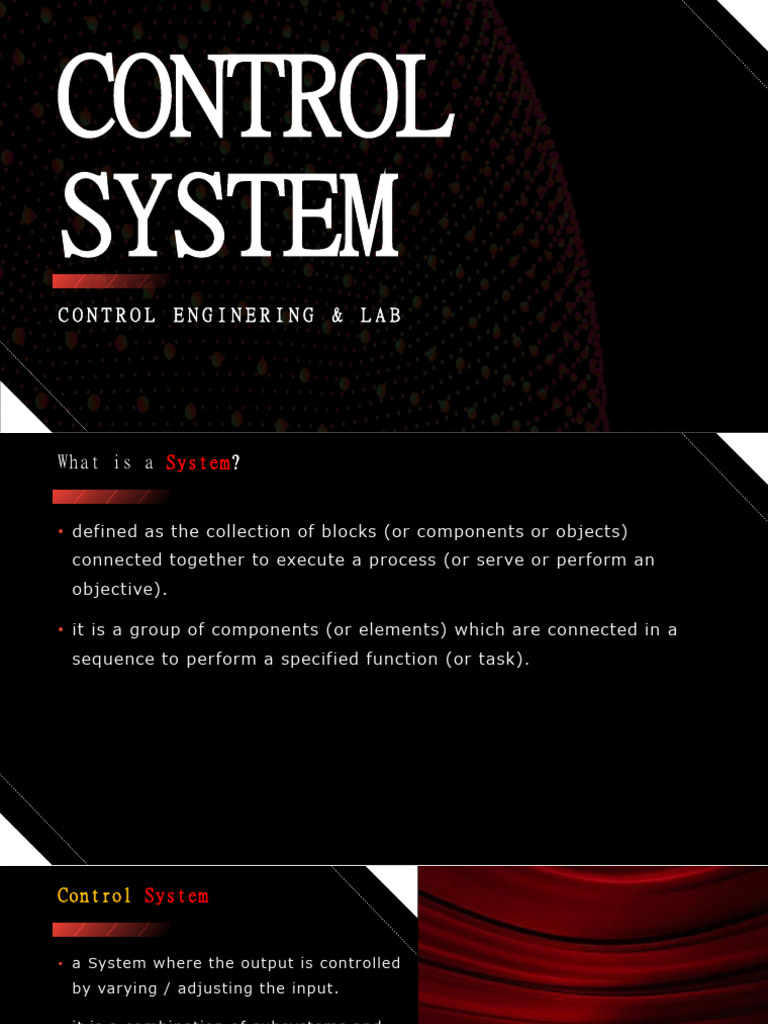 Control System Ref | PDF