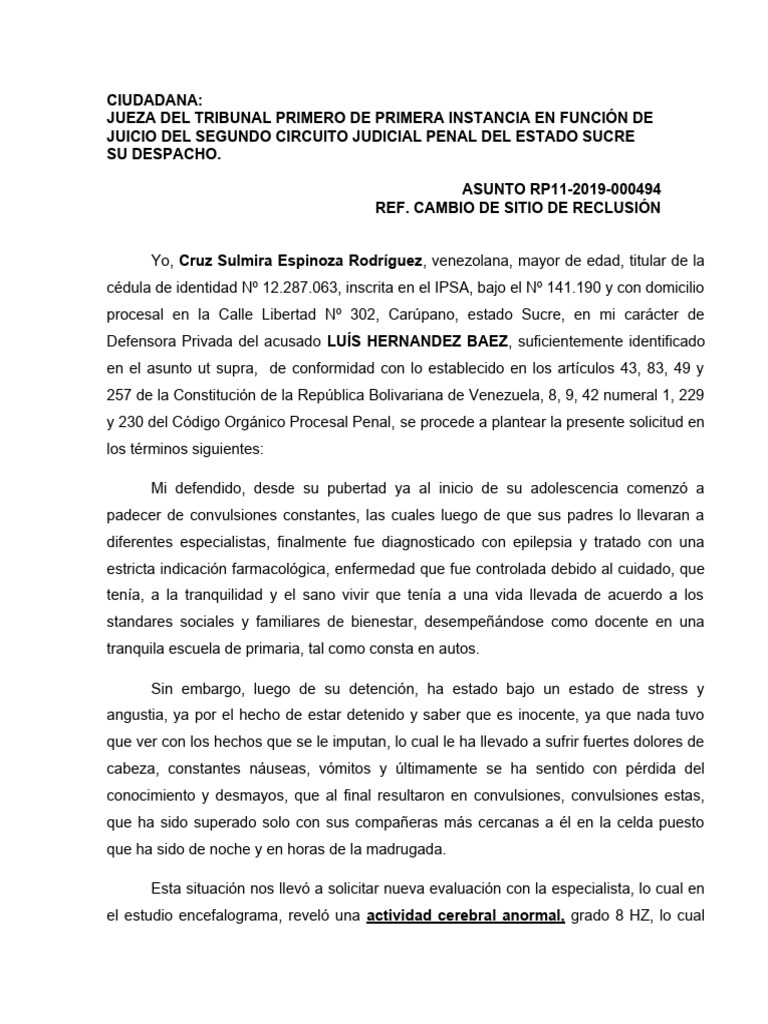 Medida Luis Hermandez Baez | PDF