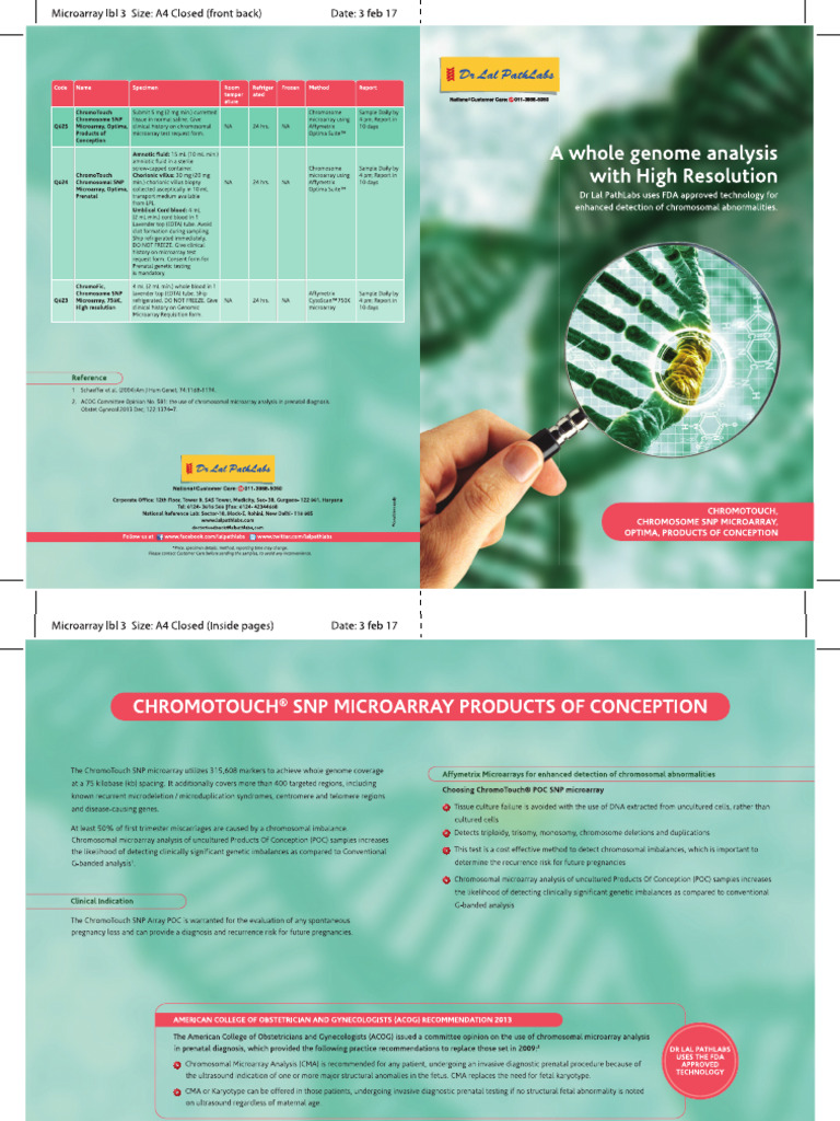 Microarray LBL 3 | PDF