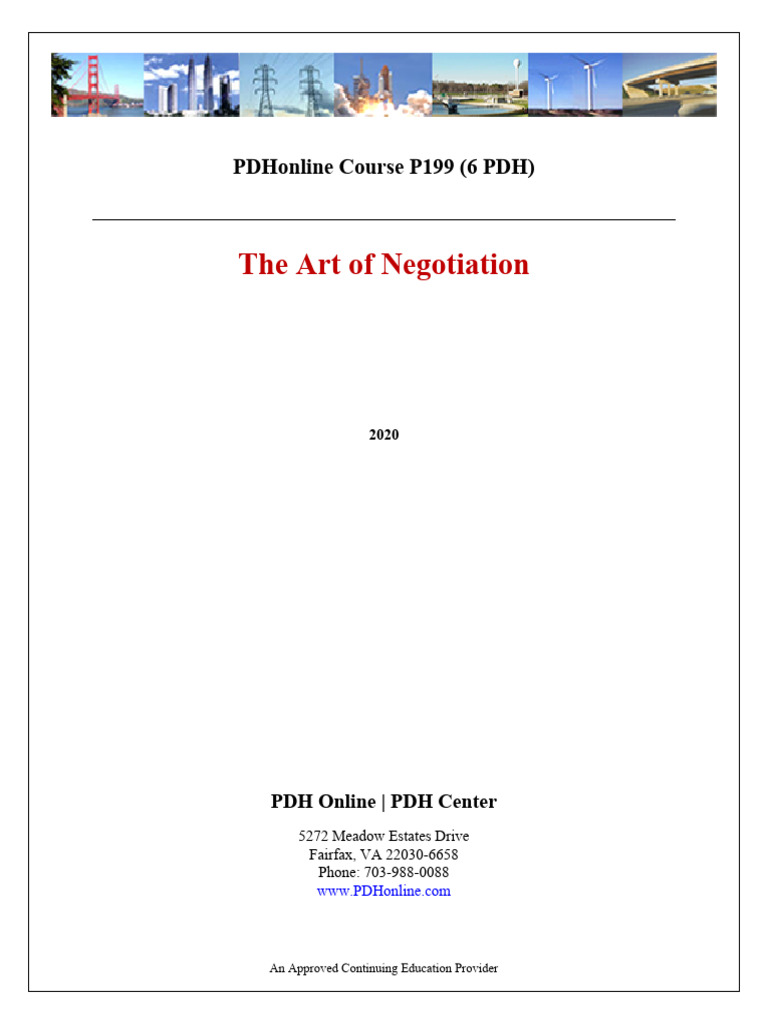 P 199 Content | PDF | Negotiation | Bargaining