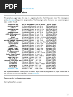 List of Paper Sizes Page Dimensions From A4 To Letter & Demy Quarto ...