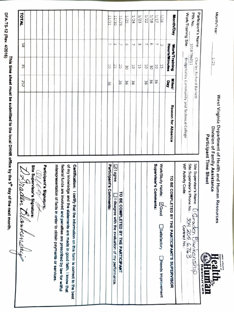 SNAP E&T Example For West Virginia | PDF