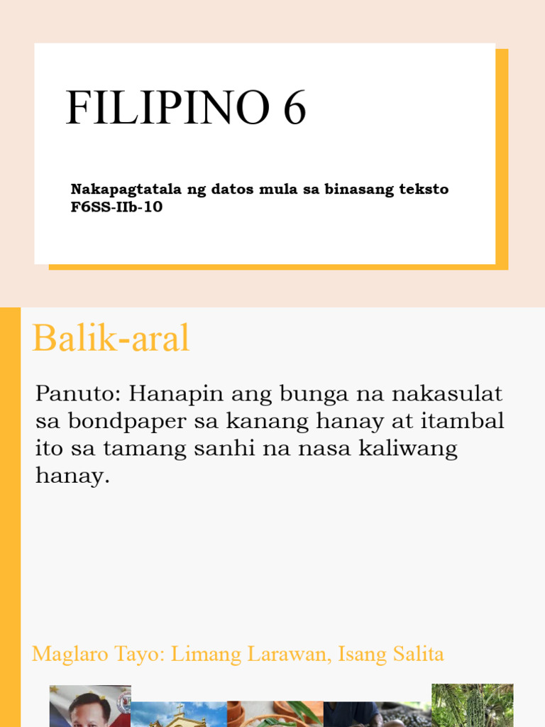 Cot Fil6 Quarter 2 | PDF