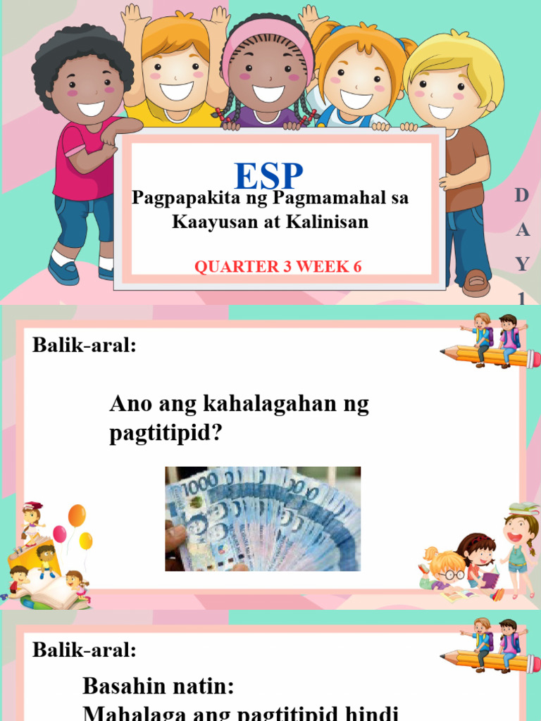 Esp 2-Q3-Week 6 | PDF