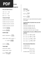 Regents Reference Sheet | PDF