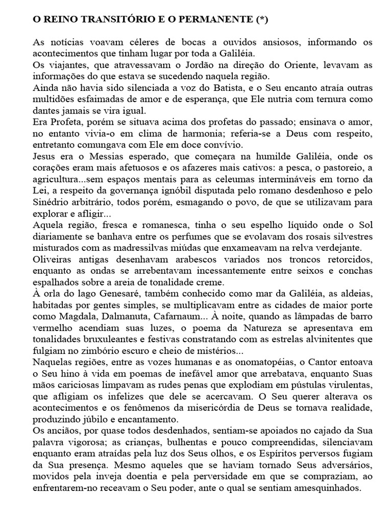 O Reino Transitório e o Permanente | PDF | Filosofia | Direito