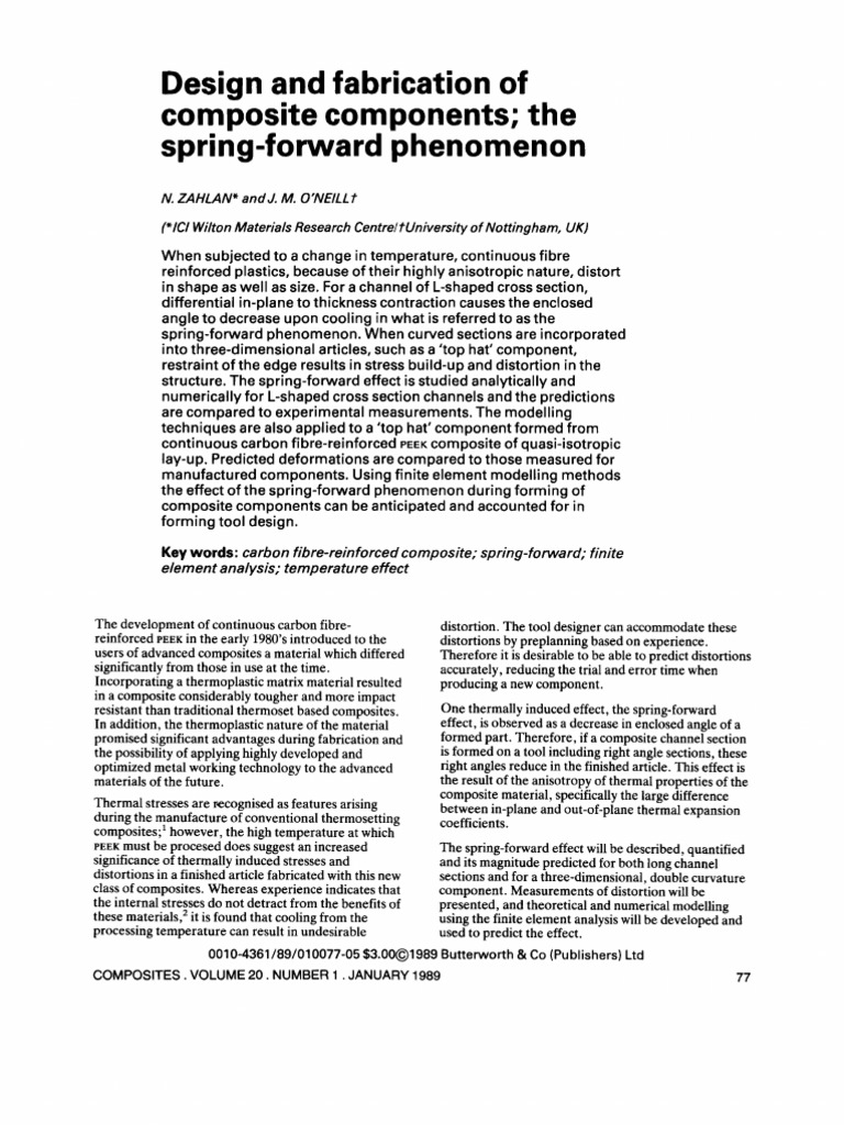 Design and Application of Composite Components | PDF