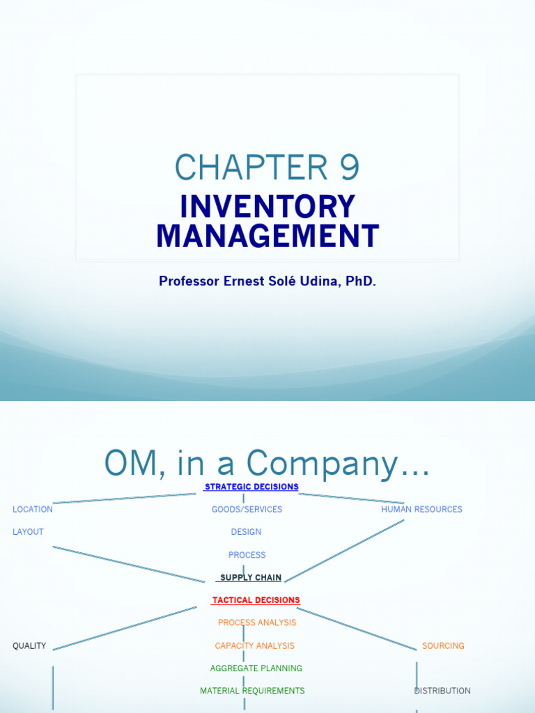 Effective Inventory Management Strategies | PDF | Business | Computers