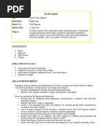 Commis III Job Description and Duties | PDF | Safety | Business