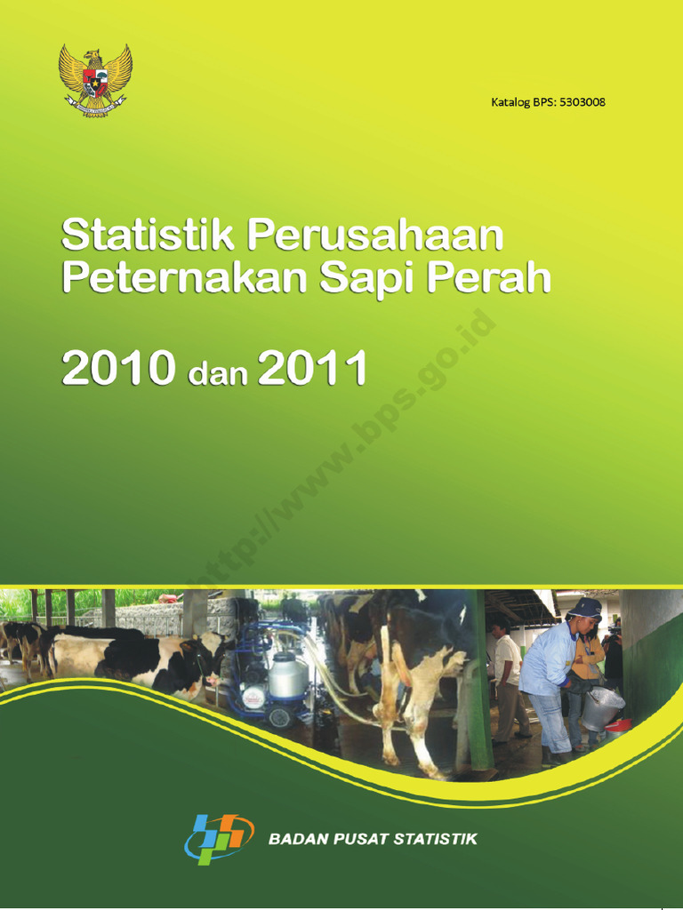 Statistik Perusahaan Peternakan Sapi Perah 2010 Dan 2011 | PDF