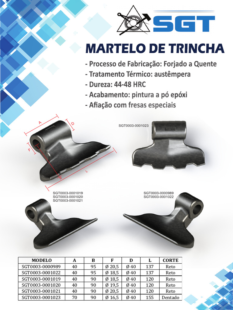Folder Martelo de Trincha PDF | PDF