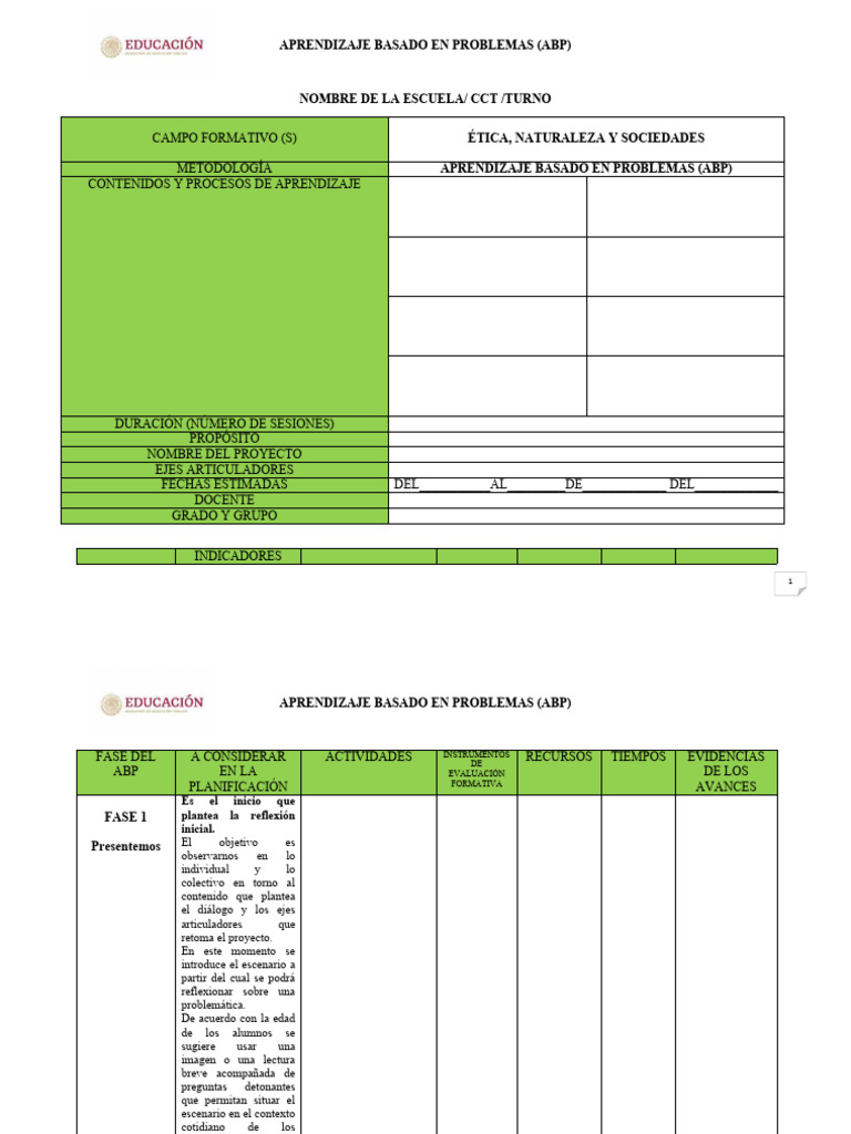 Formato Abp | PDF