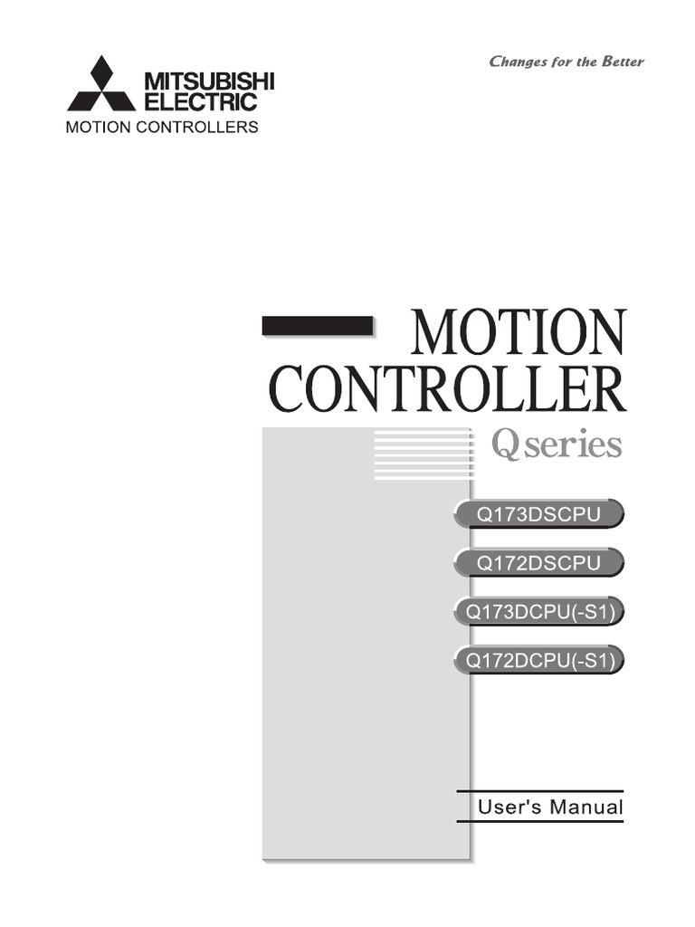q172 & Q173dscpu Manual | PDF | Amplifier | Parameter (Computer Programming)