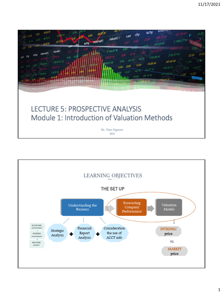 Valuation Methods & Models Guide | PDF | Valuation (Finance) | Discounted Cash Flow