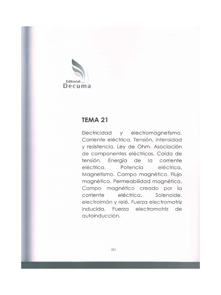 TEMA 21 | PDF