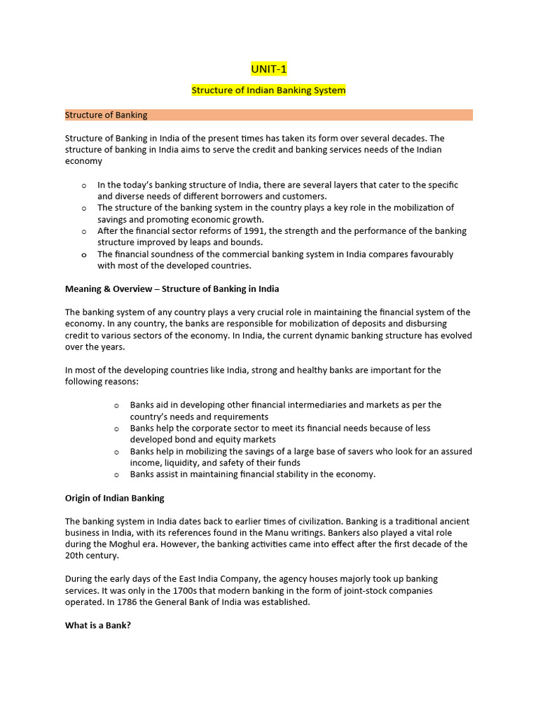 Banking Management Additional Notes | PDF | Reserve Bank Of India | Credit