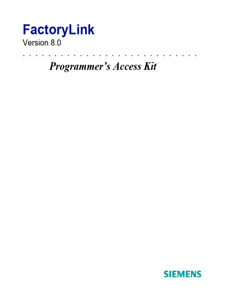 Programmers Access Kit | PDF | Ellipsis | Computer Program