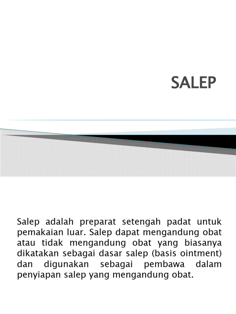 SALEP | PDF | Pengembangan Diri