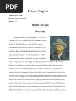 Van Gogh Art Worksheet Activities | PDF | Vincent Van Gogh | Paintings
