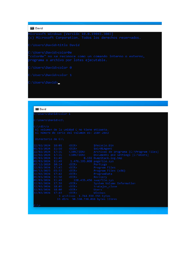 Actividades Scripts | PDF