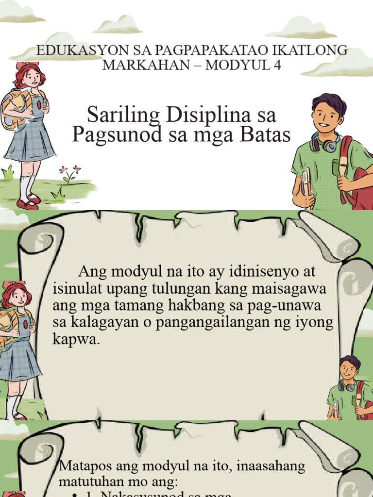 Q3 Esp4 Module 4 | PDF