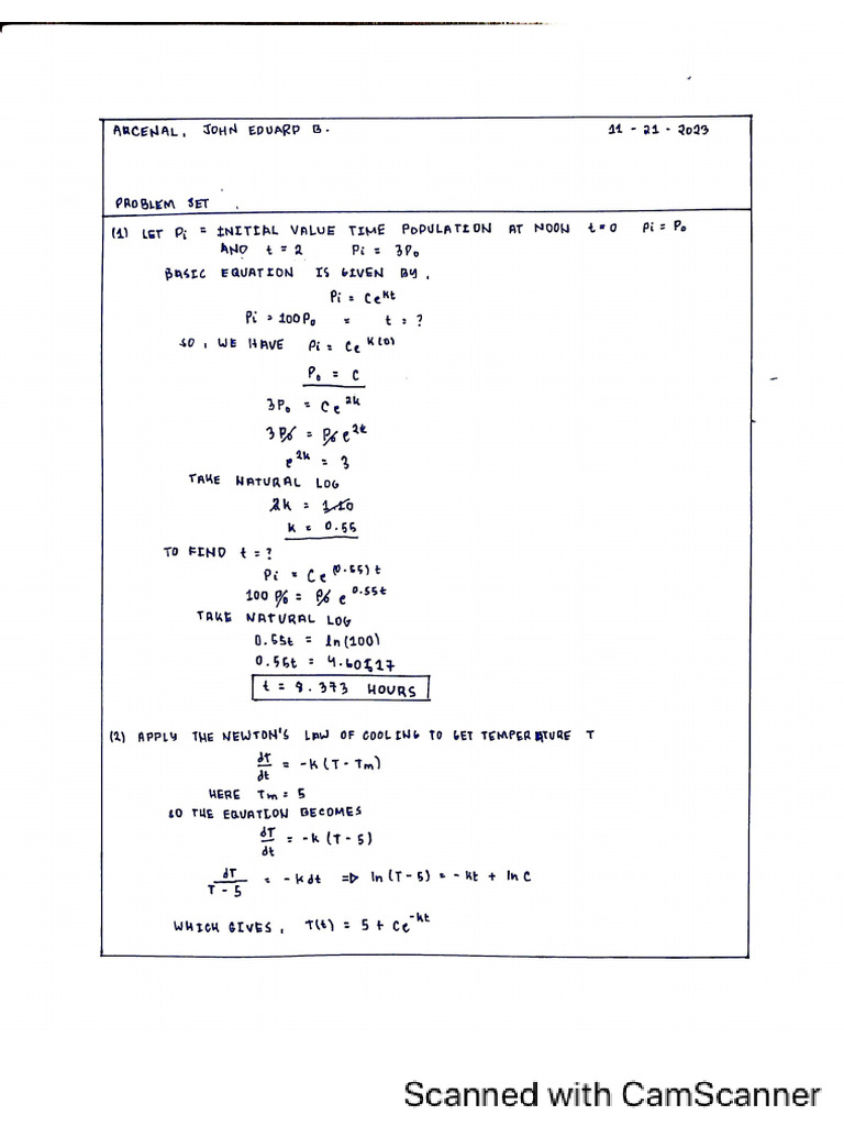 Arcenal - Problem Set | PDF