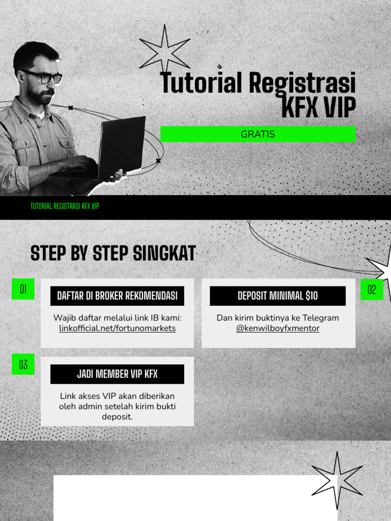 Tutorial Registrasi KFX VIP | PDF