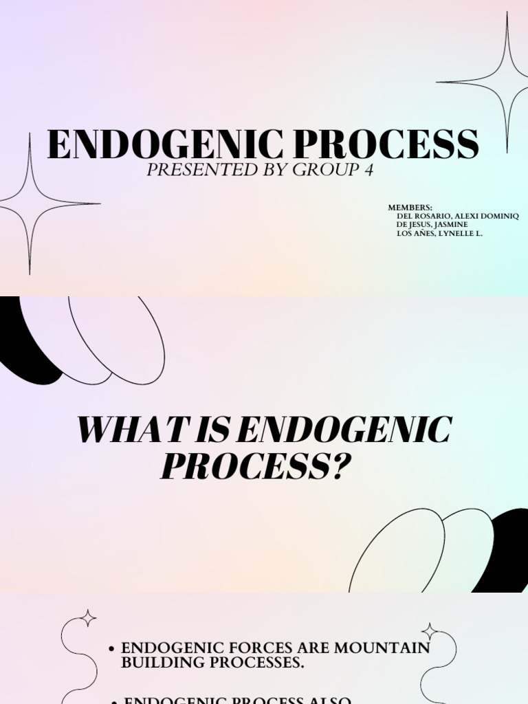 Endogenic Process | PDF | Plate Tectonics | Volcano