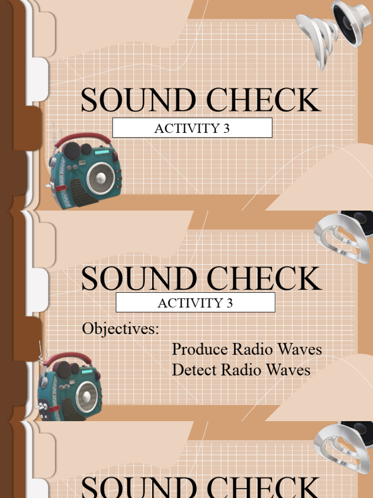 Sound Check | PDF | Science & Mathematics