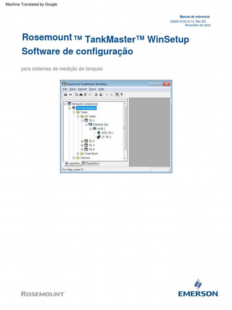 Manual Tankmaster Winsetup Inventory Management Software For Tank ...