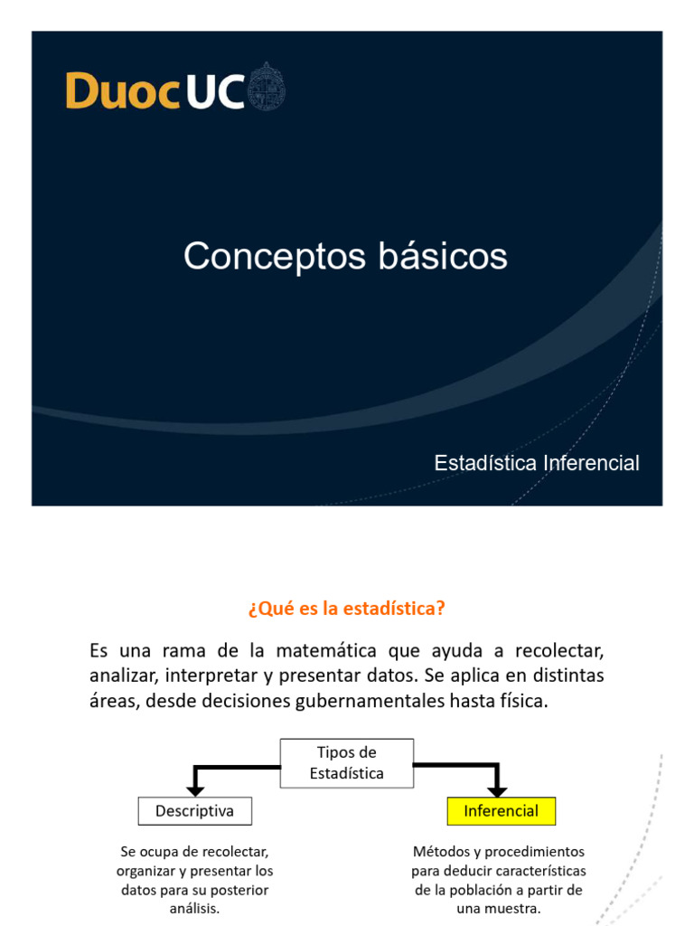 Conceptos Bàsicos - Media Muestral | PDF | Estadísticas | Muestreo (Estadísticas)