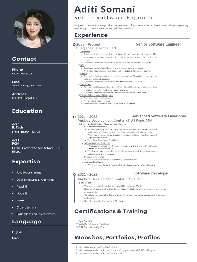Sample Resume | PDF | Information Technology | Technology Development