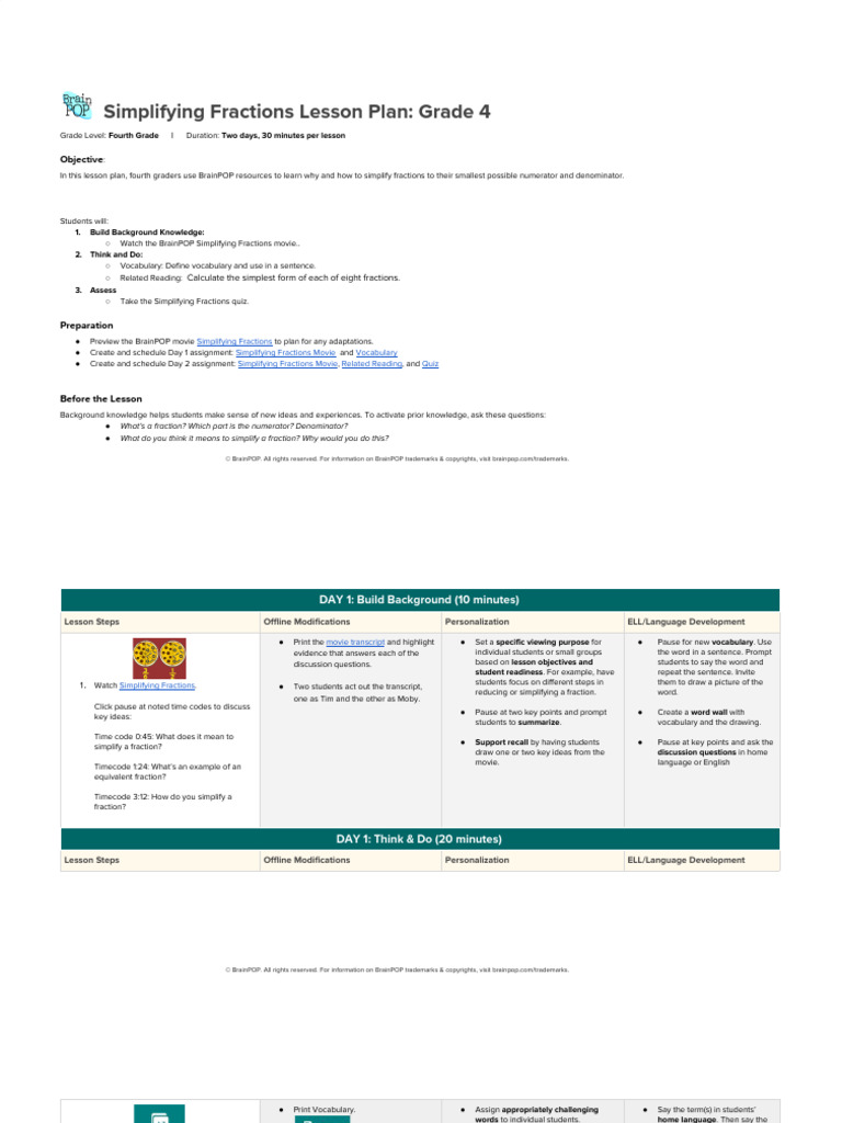 Grade-4-Plan | PDF | Vocabulary | Language Development