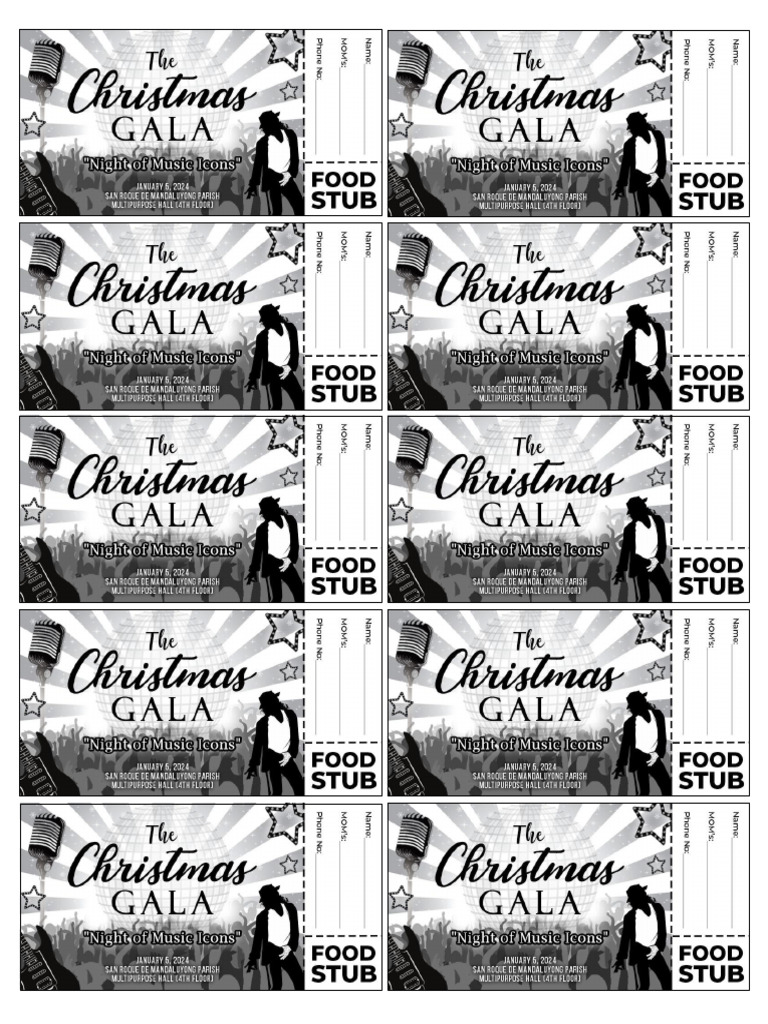 Christmas Gala | PDF