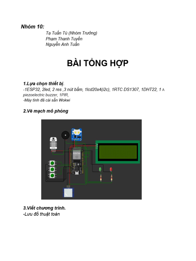 Bài T NG H P Nhóm 10 | PDF